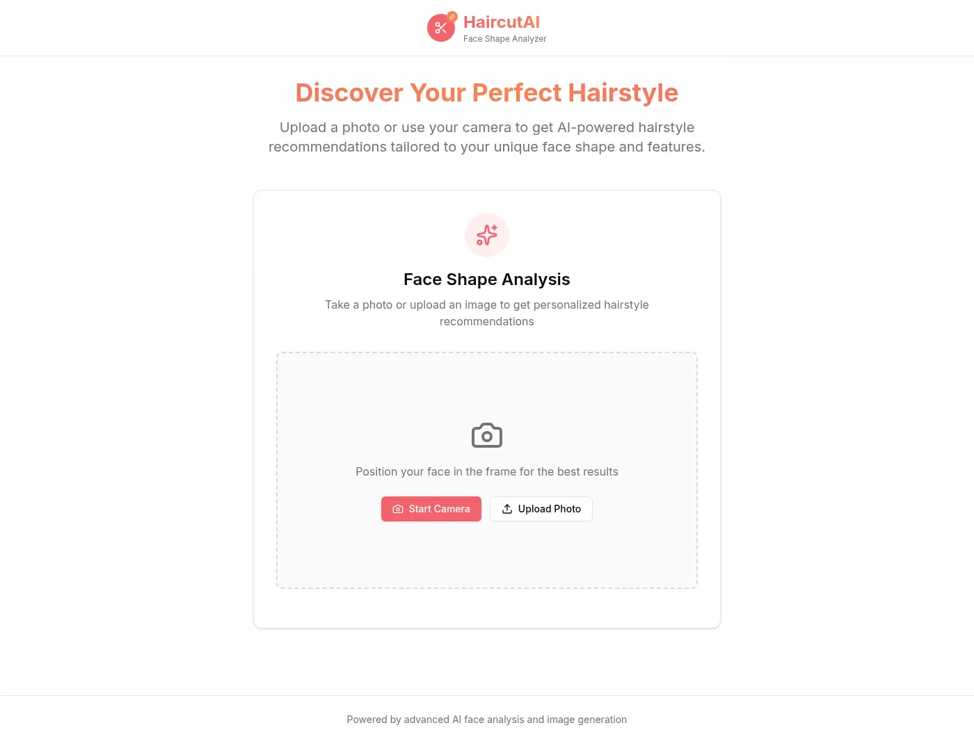 Haircut Chooser Face Analyzer