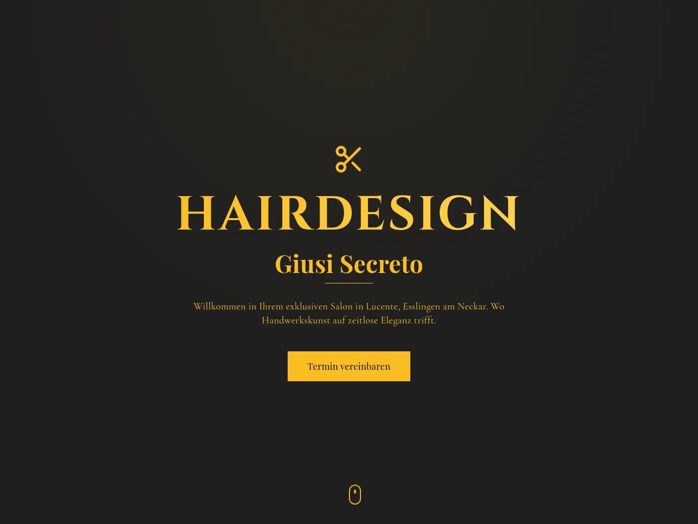 Hairdesign Giusi Secreto OnePager