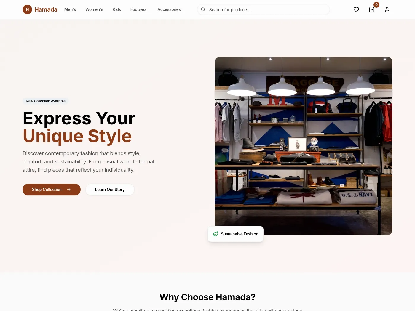 Hamada Store Online Platform