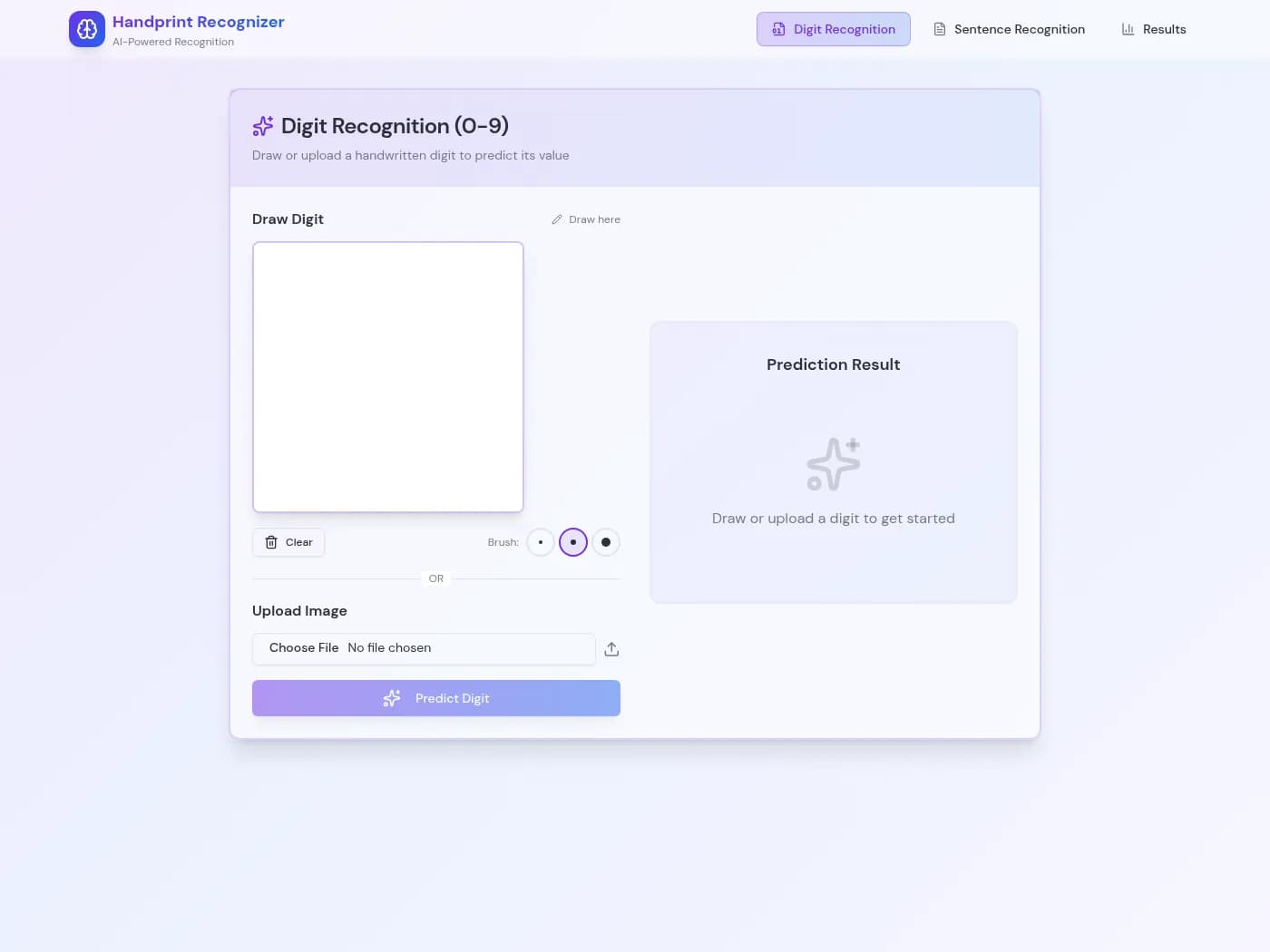 Handprint Recognizer