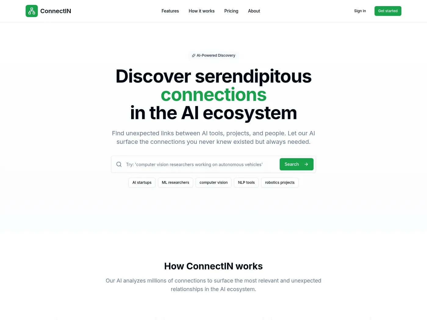 Happenstance AI Discovery Platform