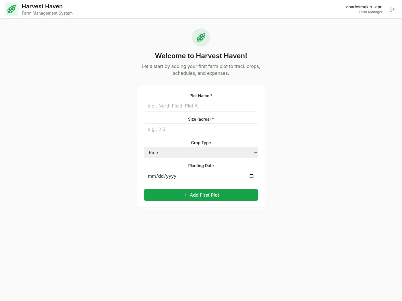 Harvest Haven Farm Management