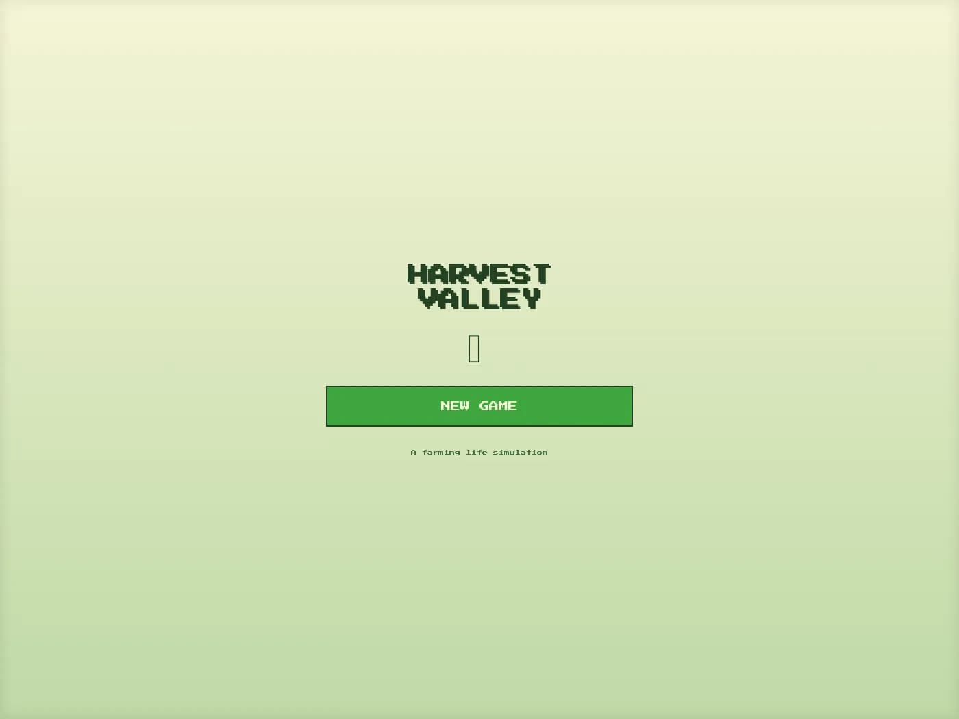 Harvest Moon-Inspired Farming Game (Game Boy Color Style)