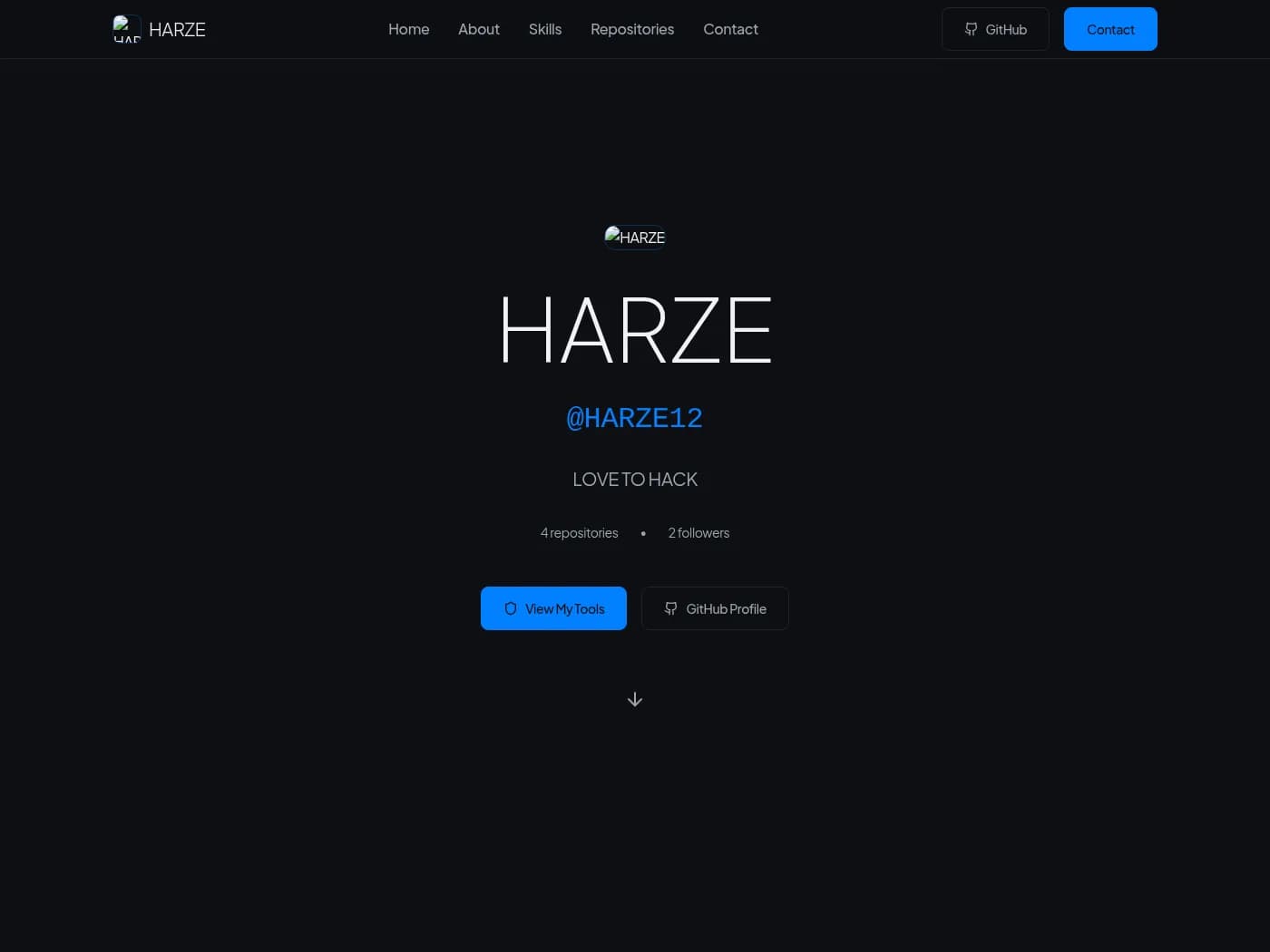 HARZE - Security Researcher Portfolio