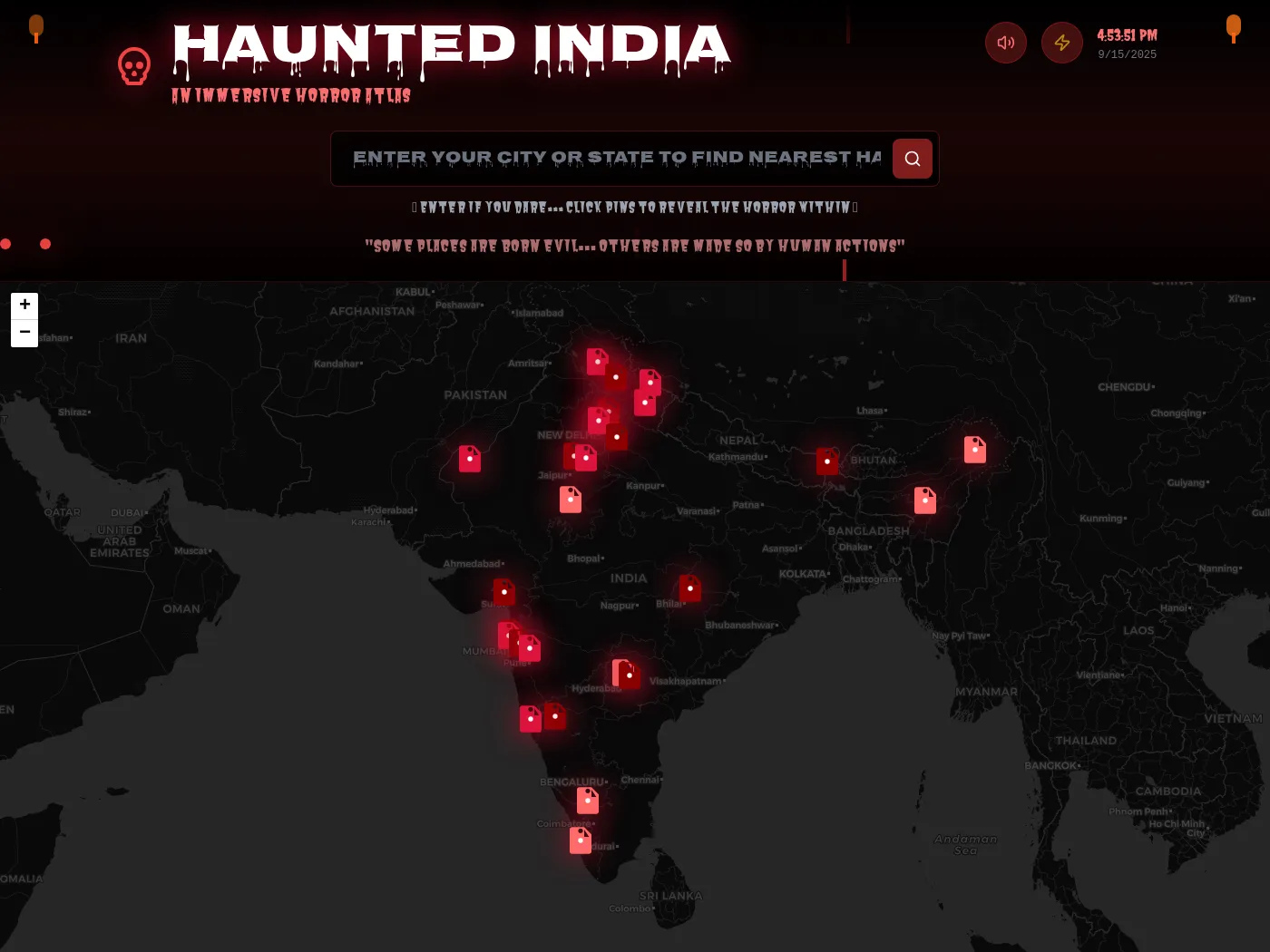 Haunted India: An Immersive Horror Atlas