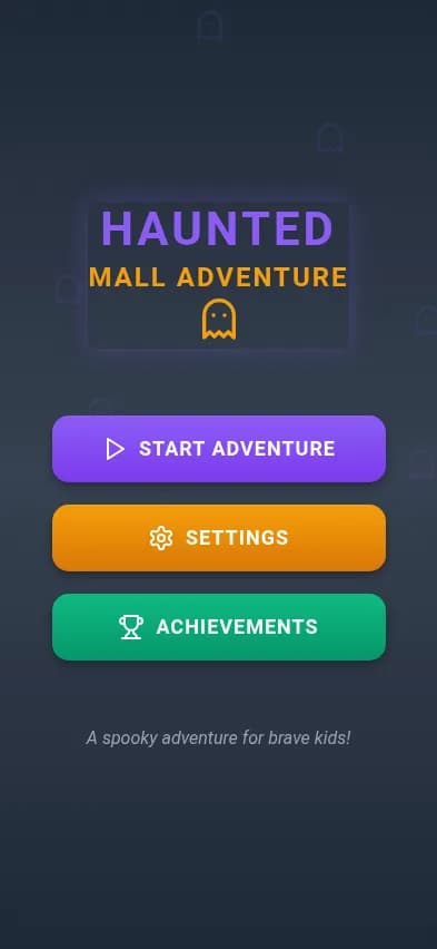 Haunted Mall Adventure: Android Game for Kids