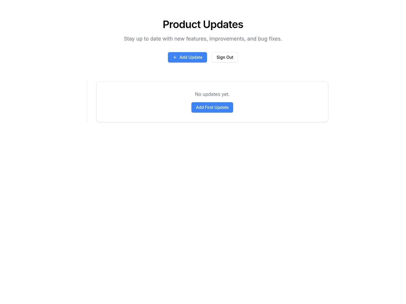 Headway-Style Changelog Timeline for Product Updates