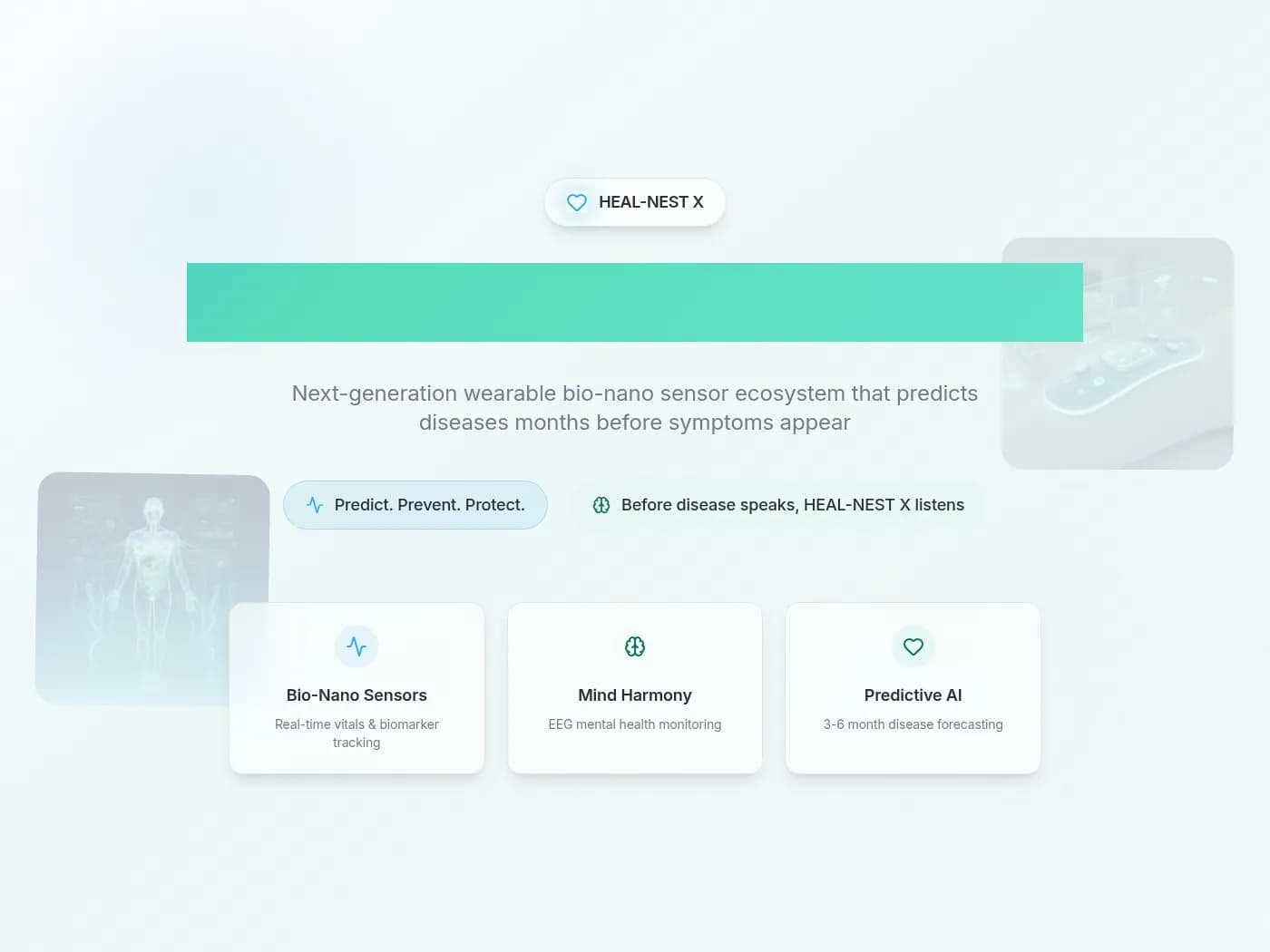 HEAL-NEST X — Predictive Life Guardian Ecosystem