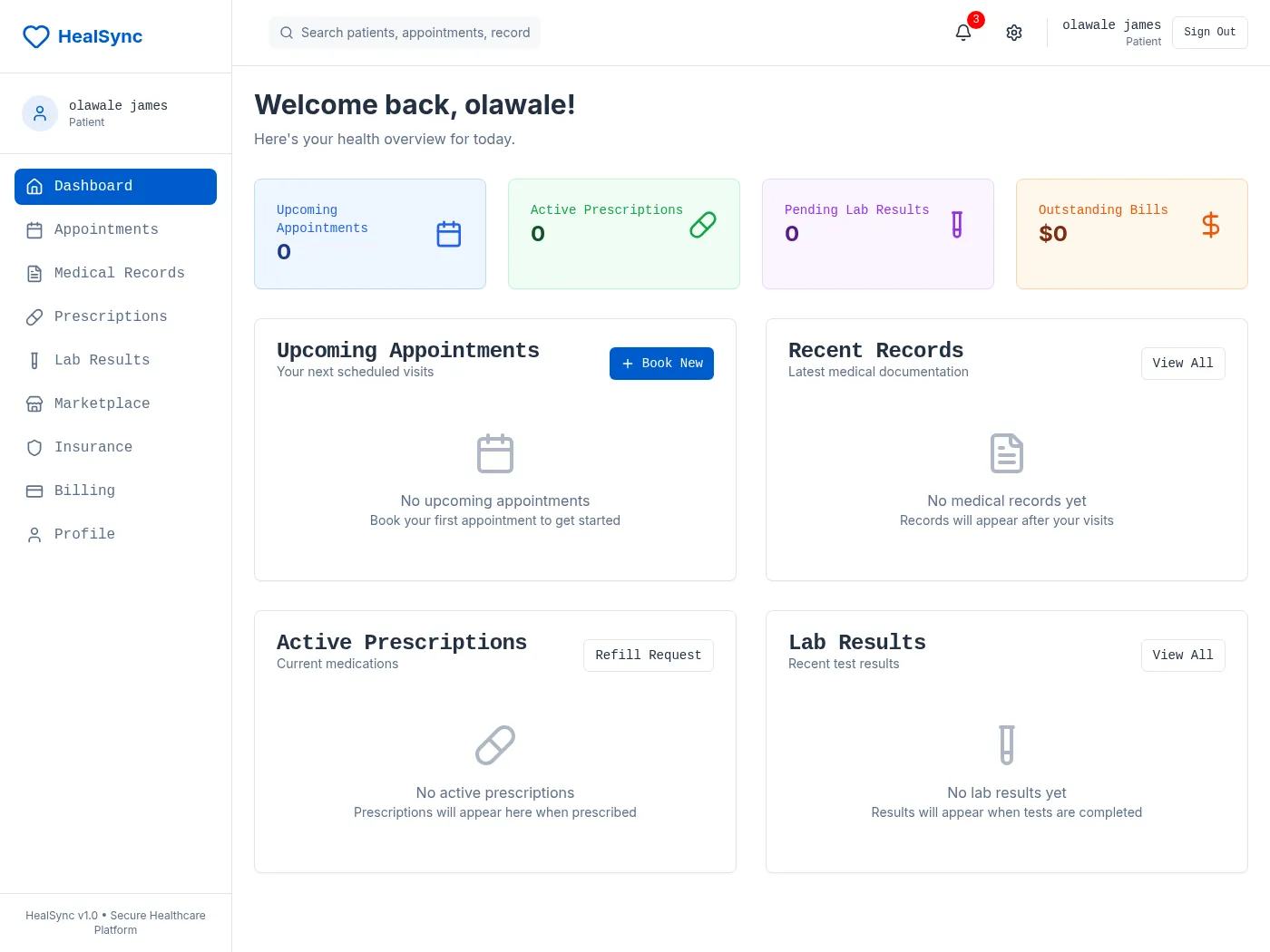 HealSync: The Everything App for Patient-Centered Healthcare