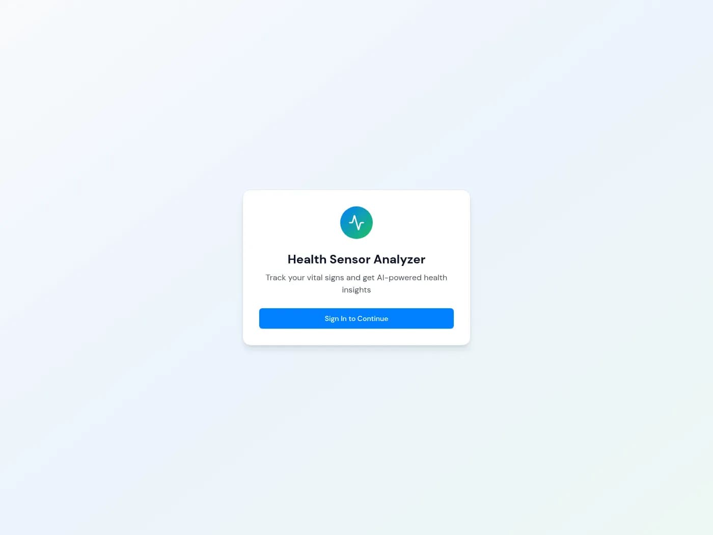 Health and Cancer Sensor Analysis App