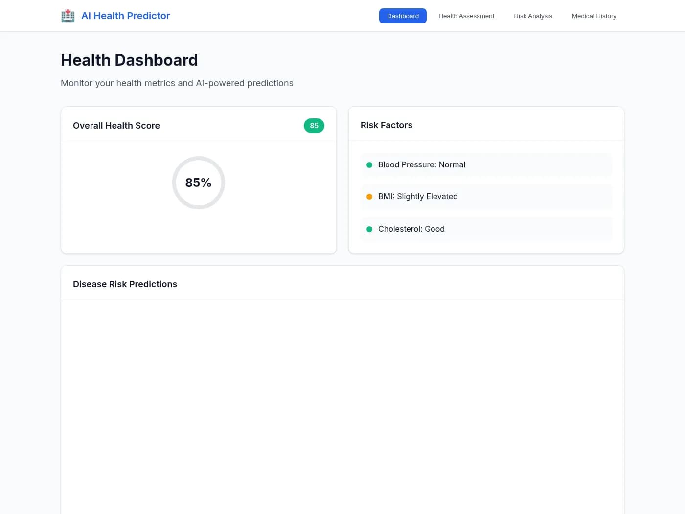 AI-Powered Health Disease Prediction Model