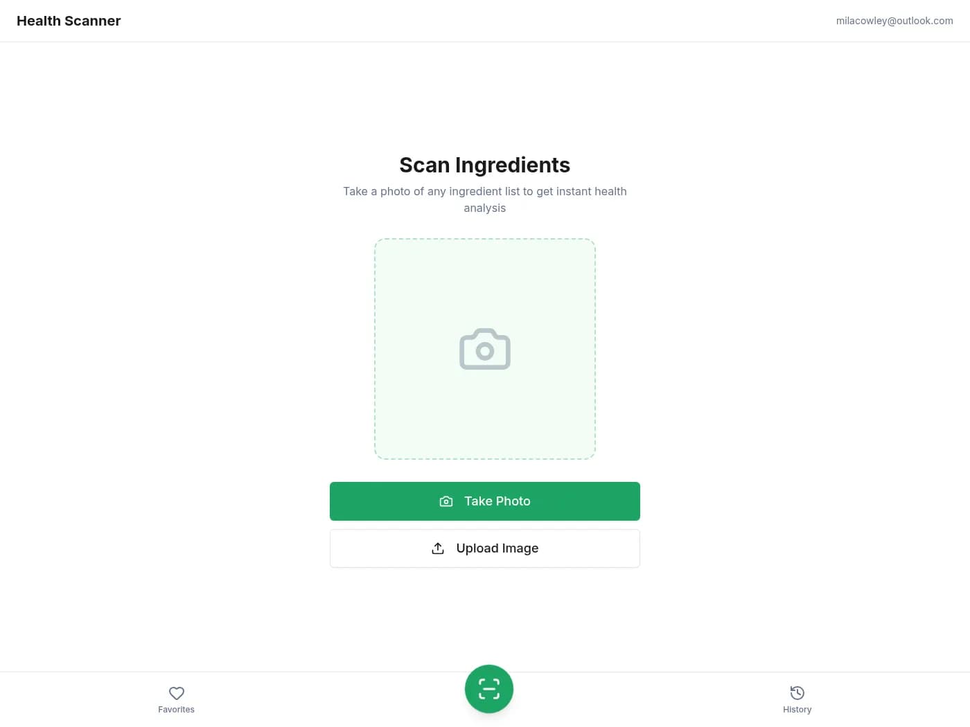 Health Ingredient Analyzer: AI-Powered Ingredient Scanner & Scoring App