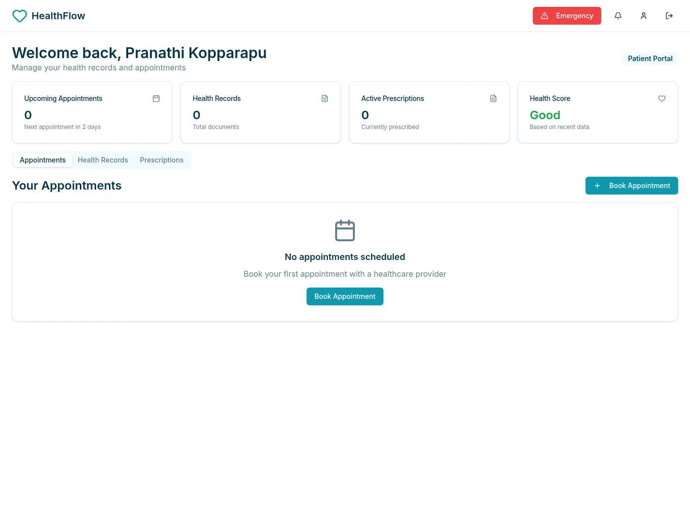 Healthcare Assistant Web Application for Patients and Doctors