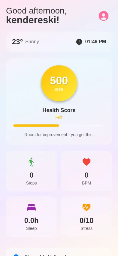 HealthMate: AI-Powered Mobile Health Companion App