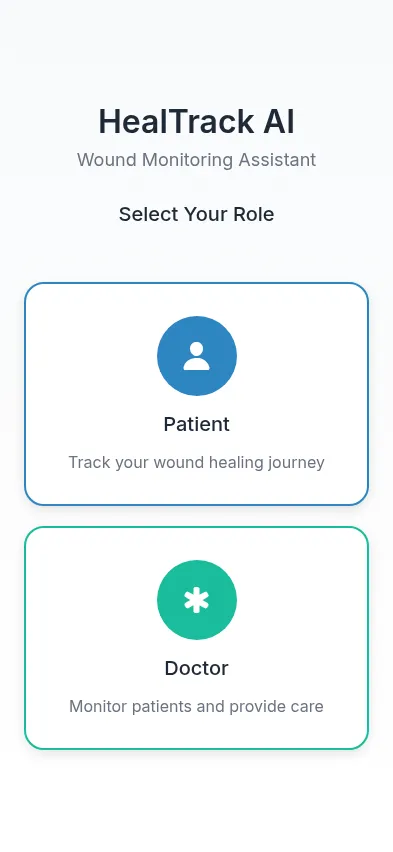 HealTrack AI: Cross-Platform Wound Monitoring Assistant for Patients & Doctors