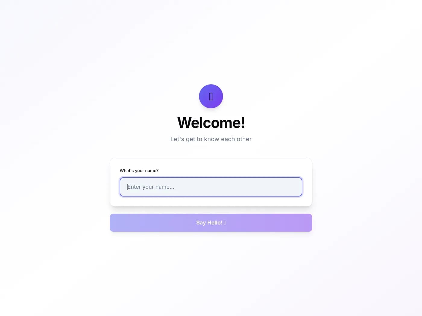 Hello App