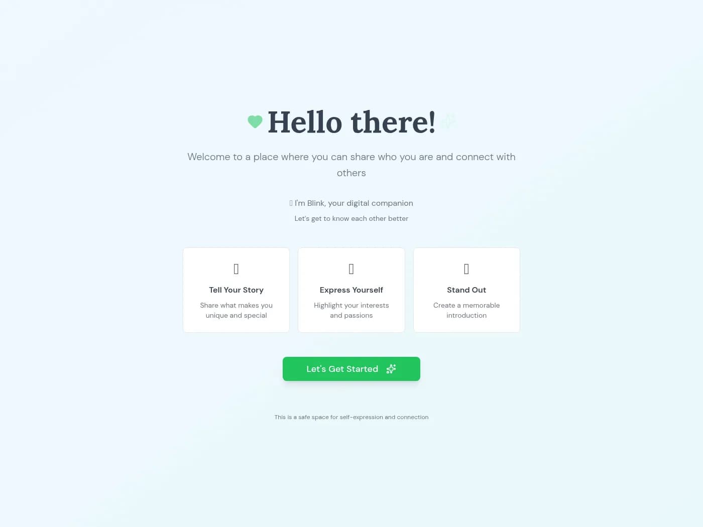 Hello & Self-Introduction App