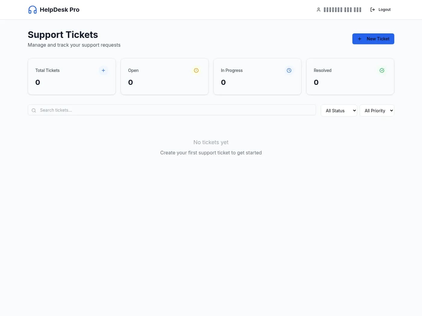Help Desk Ticketing System