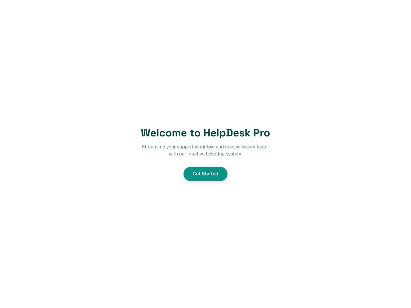 HelpDesk Pro