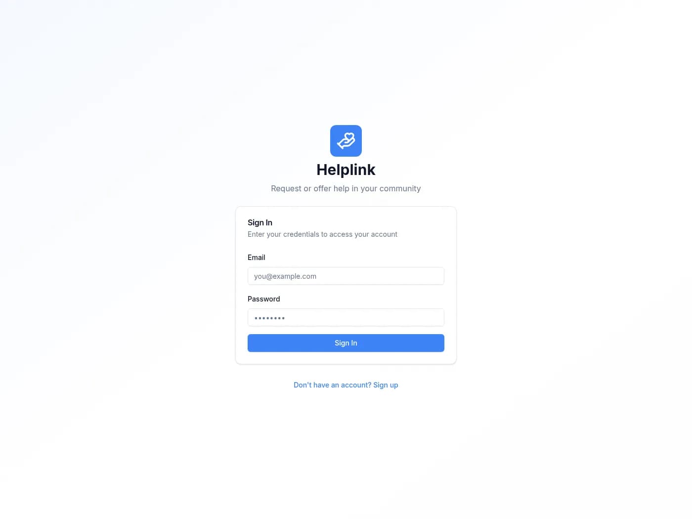 Helplink – On-Demand User-Helper Marketplace App