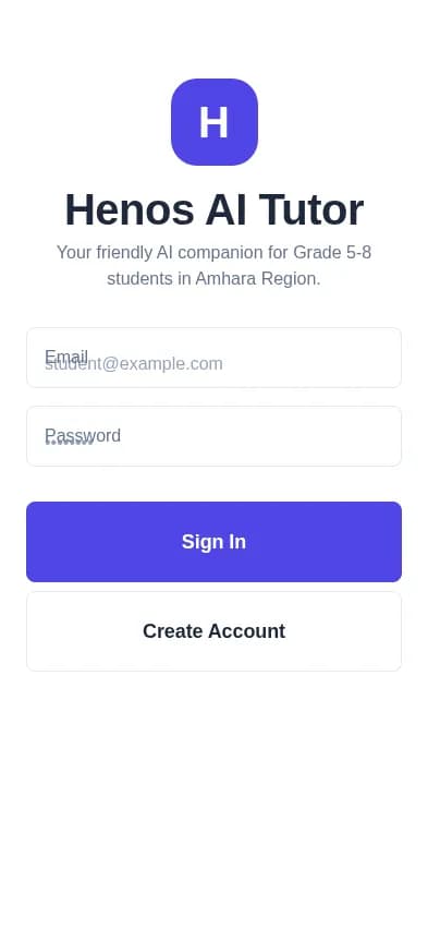 Henos AI Tutor