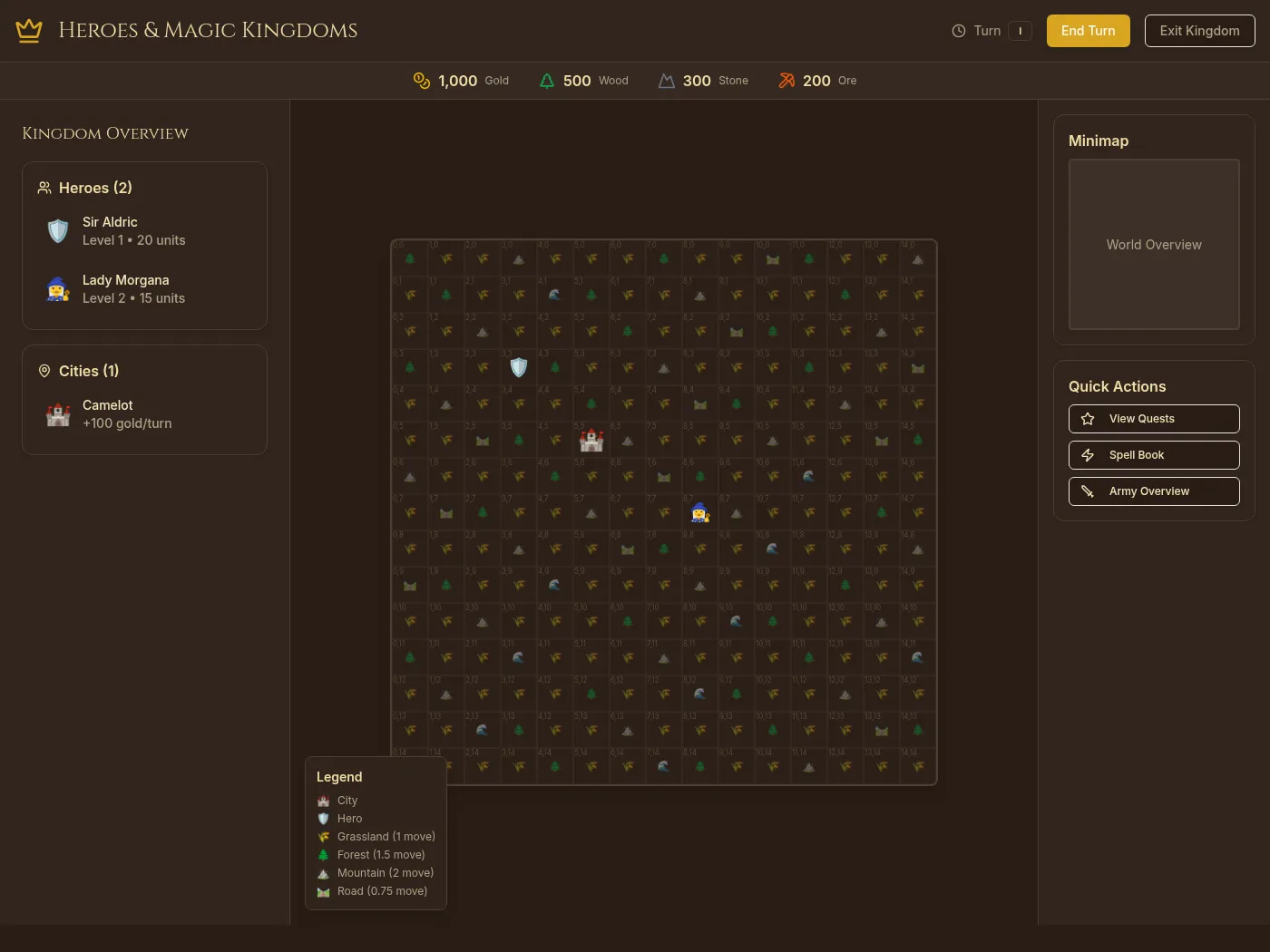 Heroes & Magic Kingdoms Clone