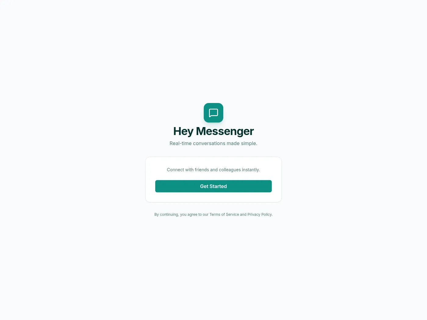 Hey Messenger