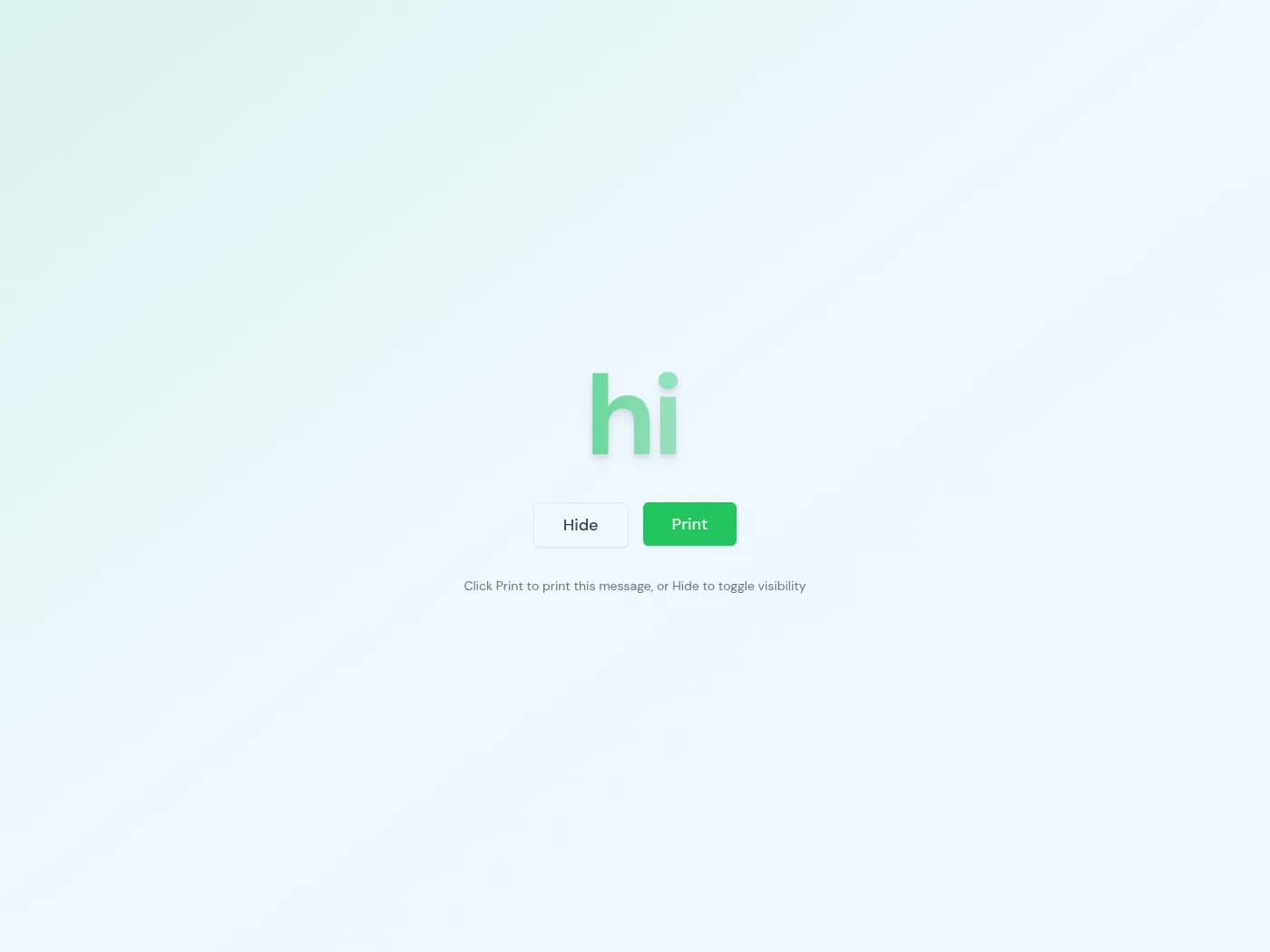Hi Text Printer