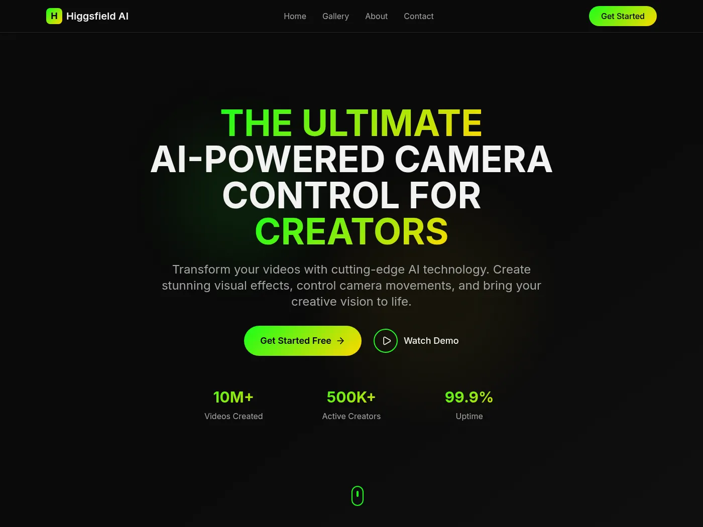 Higgsfield AI Clone