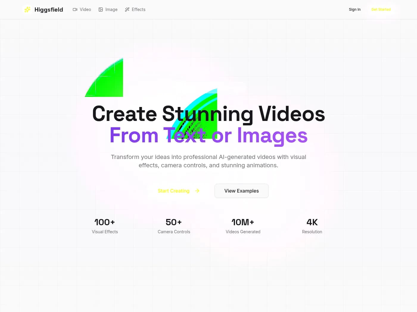 Higgsfield Clone - AI Video Generation Web App