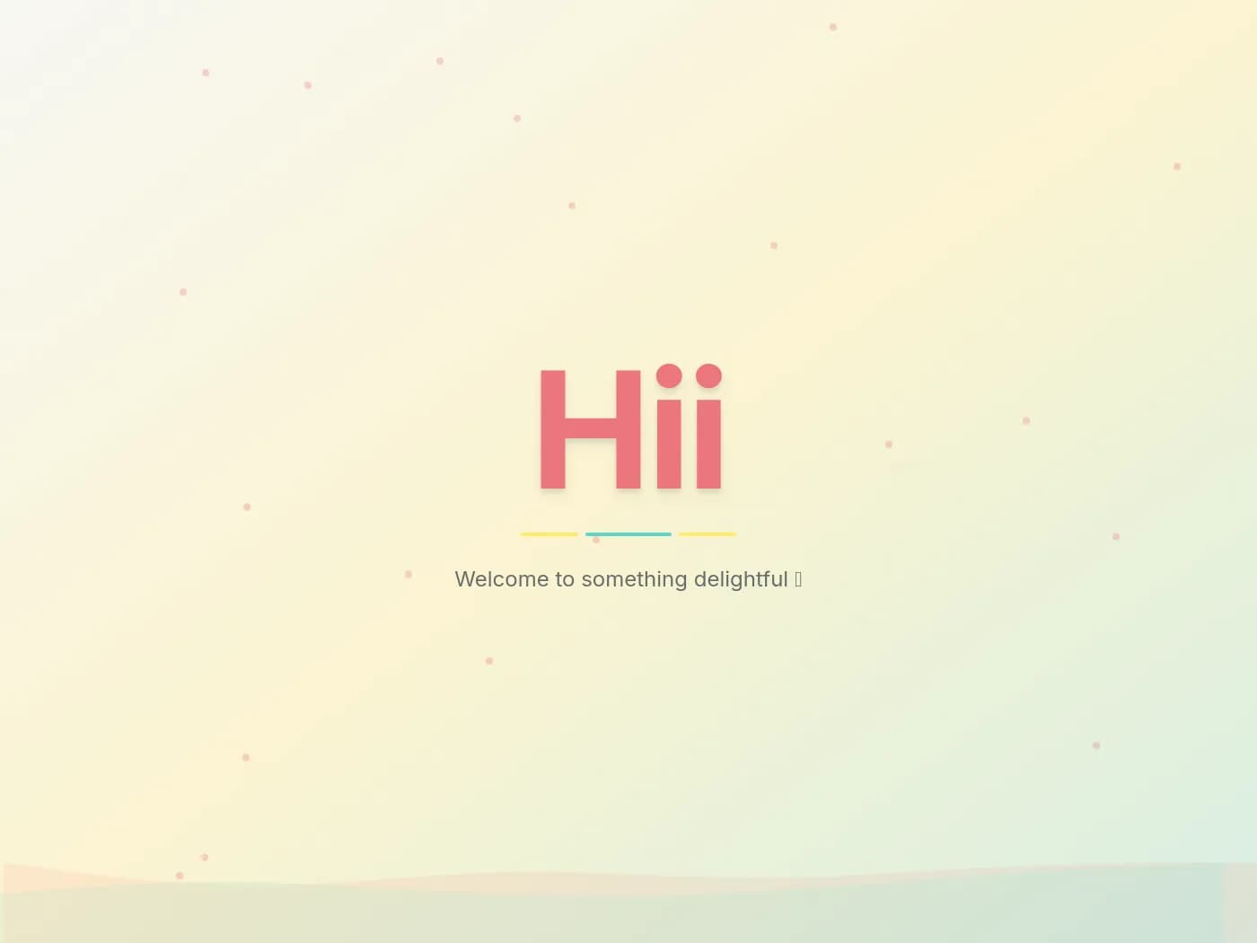 Hii Greeting App