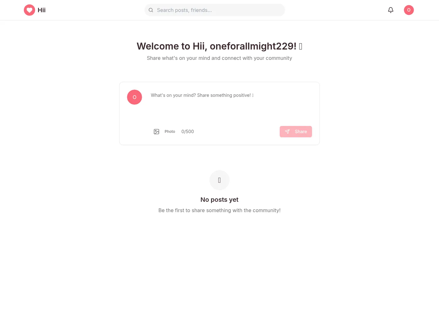Hii Social Platform