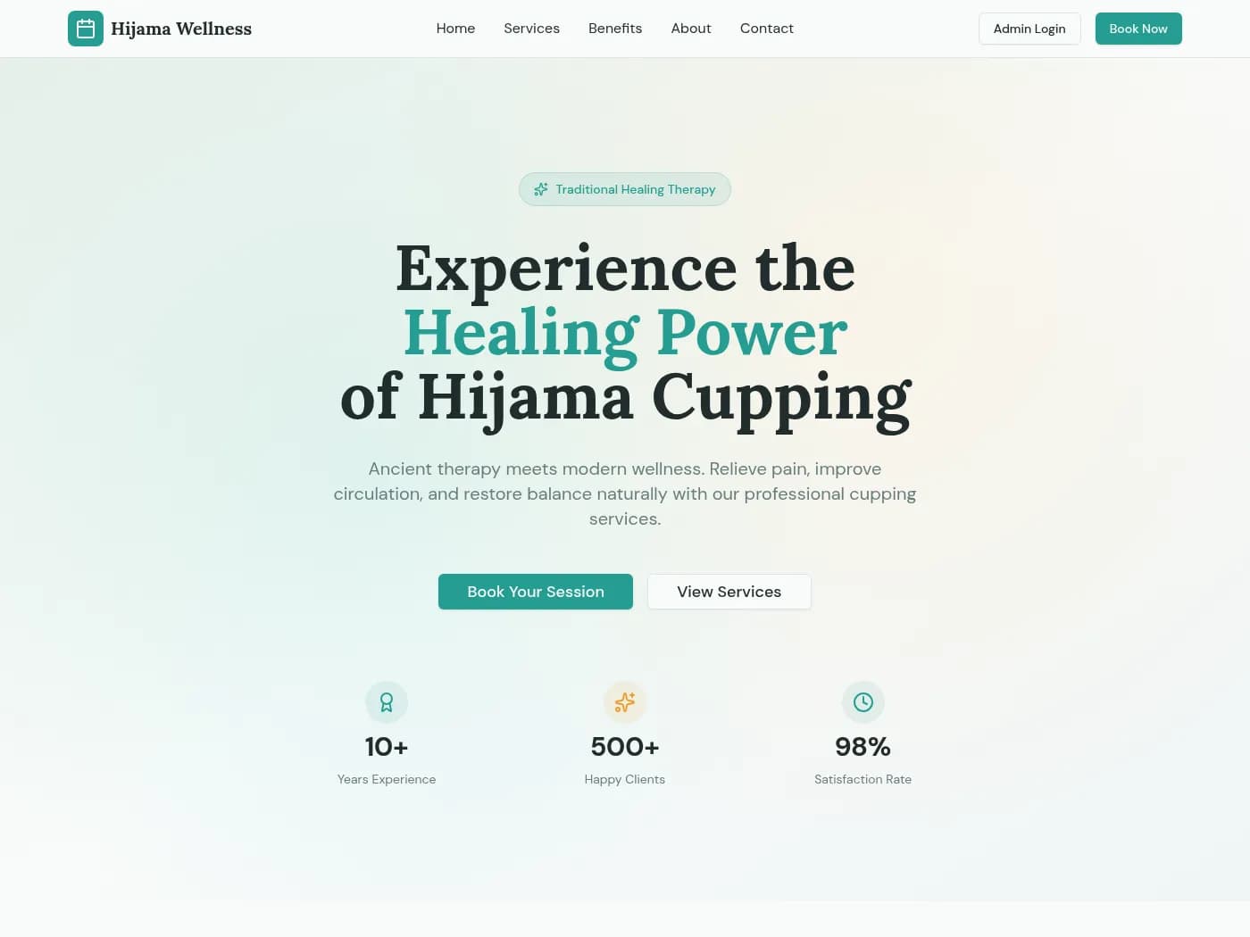Hijama Cupping Therapy Business App