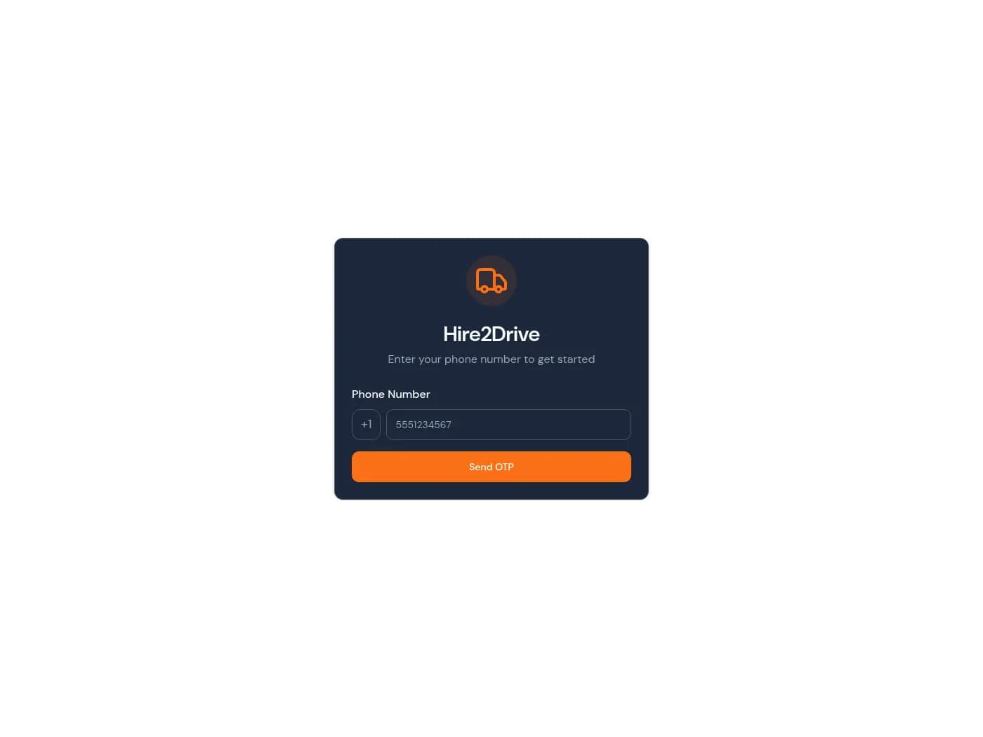 Hire2Drive – Smart Courier Platform for Companies & Independent Drivers