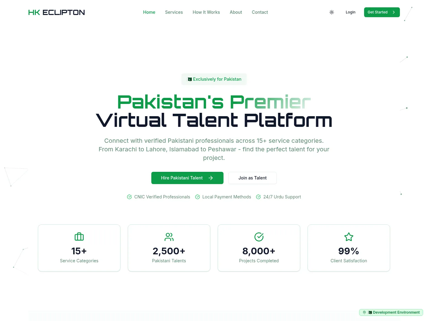 HK Eclipton Virtual Talent Platform