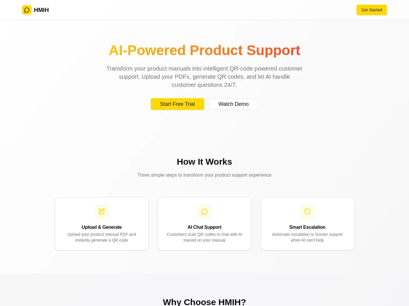 HMIH MVP - Product Copilot Platform