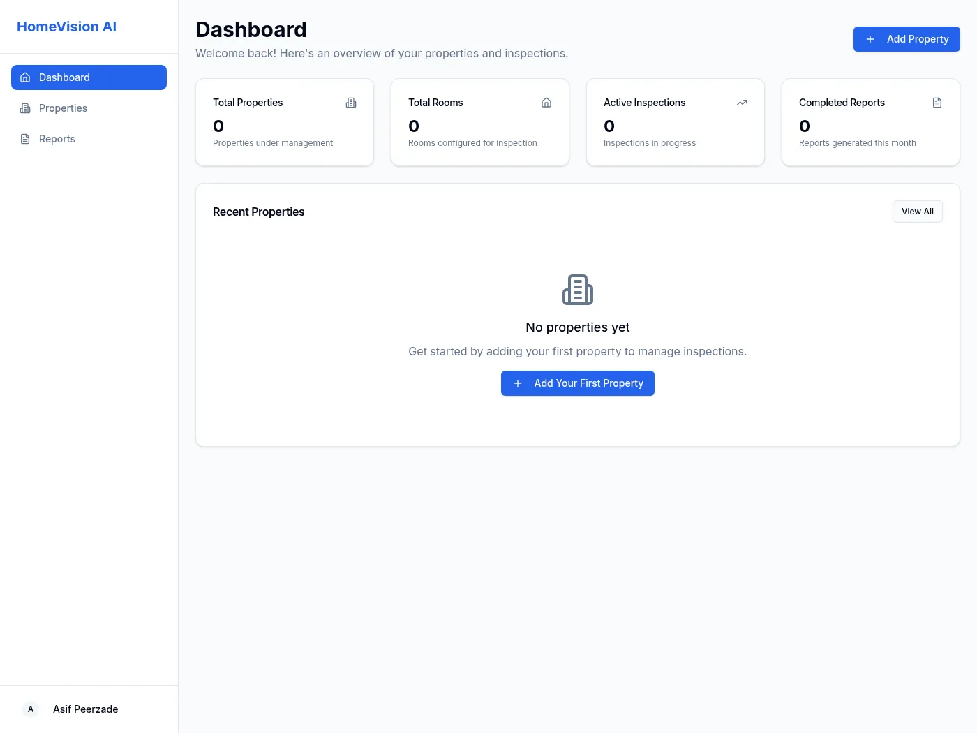 HomeVision AI: Global Property Maintenance & Inspection Platform