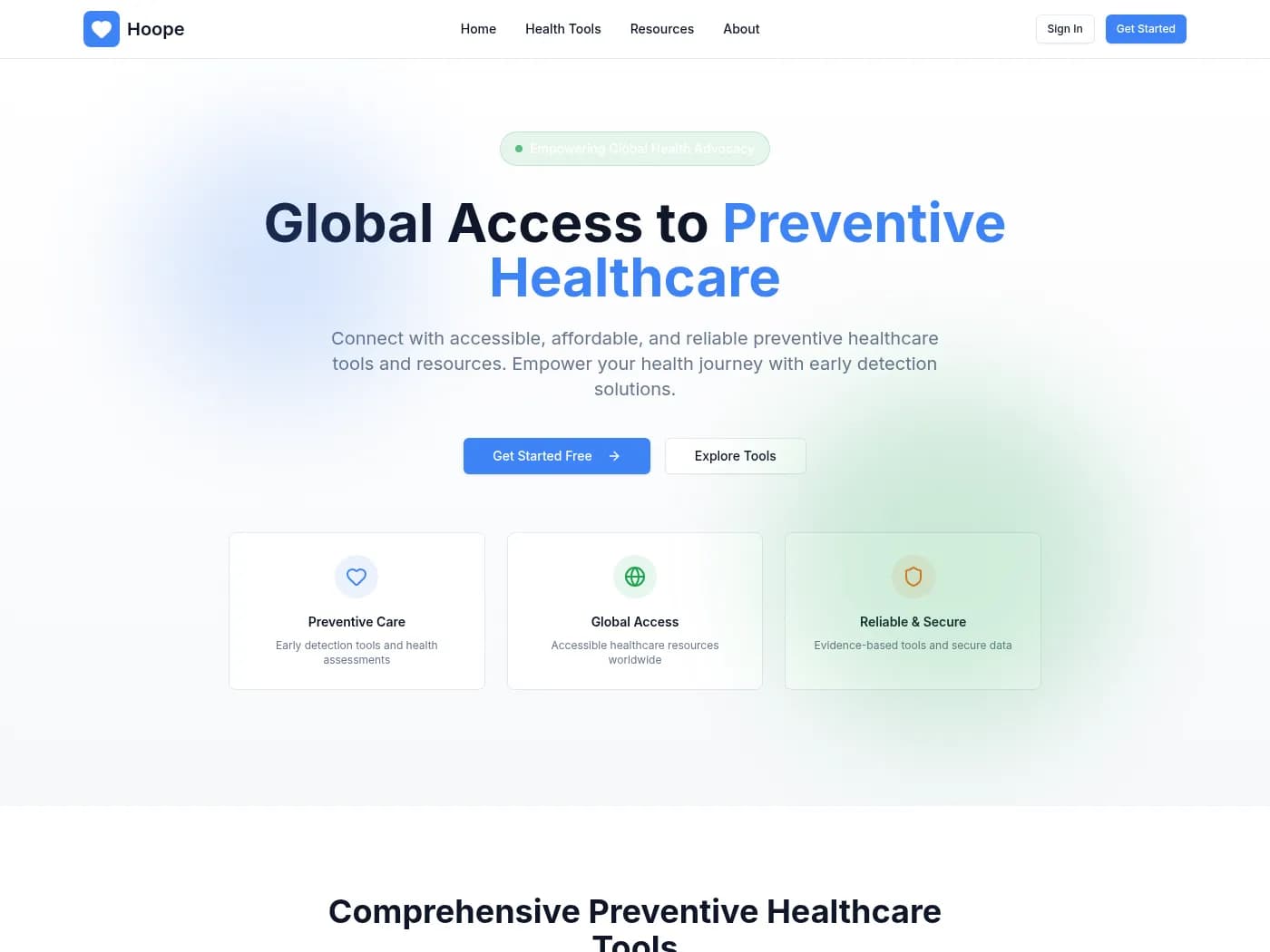 Hoope: Global Access to Preventive Healthcare Services