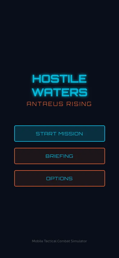 Hostile Waters: Antaeus Rising Mobile Game