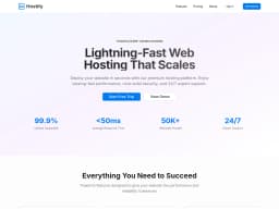 Hostify: Fast and Reliable Web Hosting Service