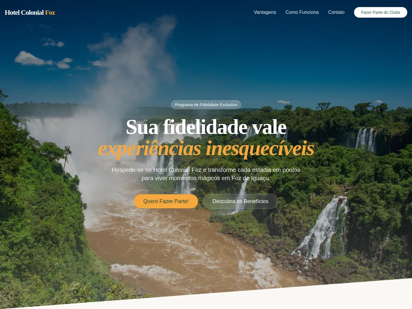 Hotel Colonial Foz Promo Portal