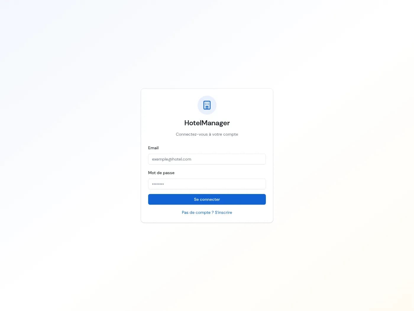 HotelManager App