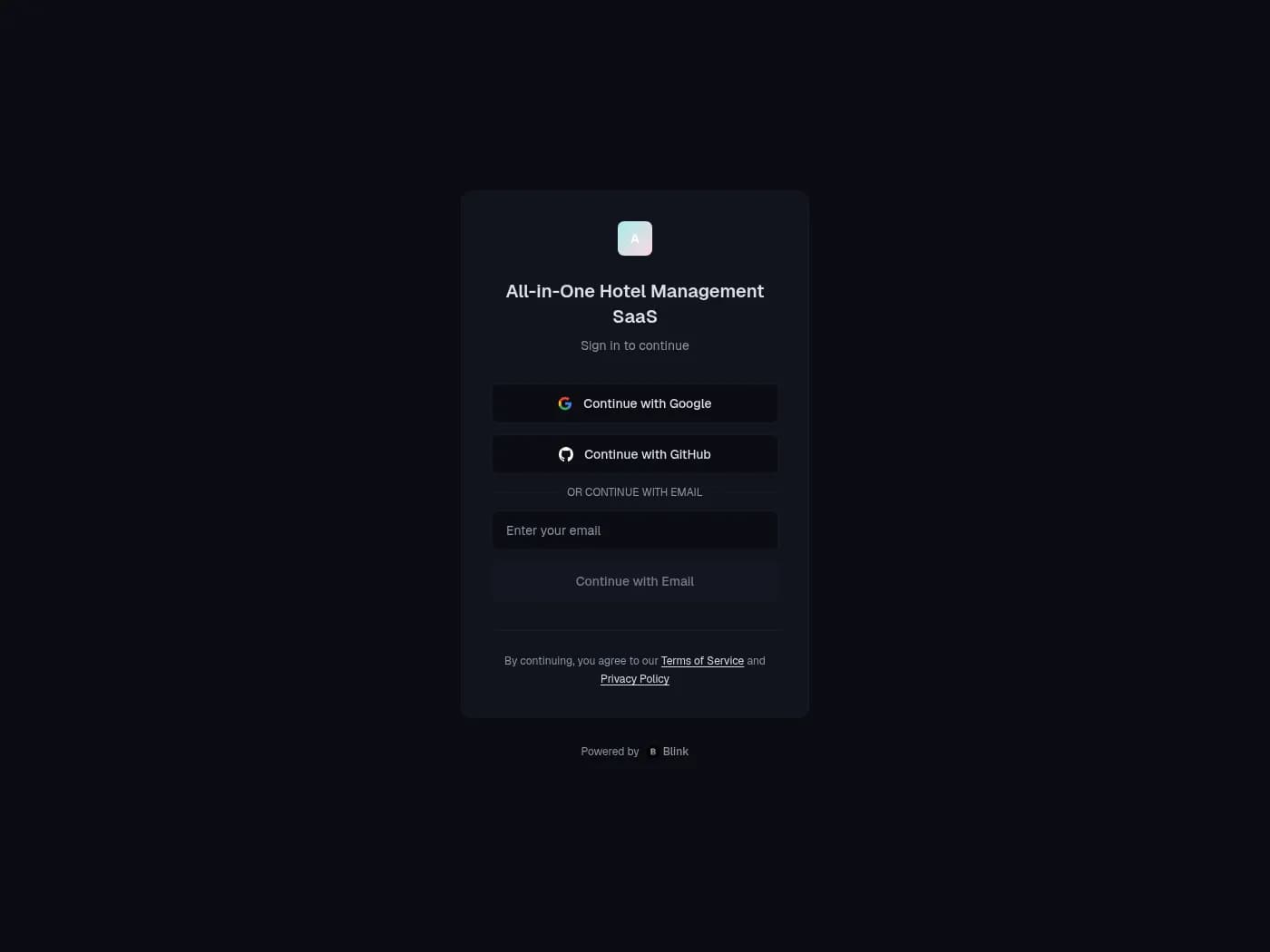 All-in-One Hotel Management SaaS