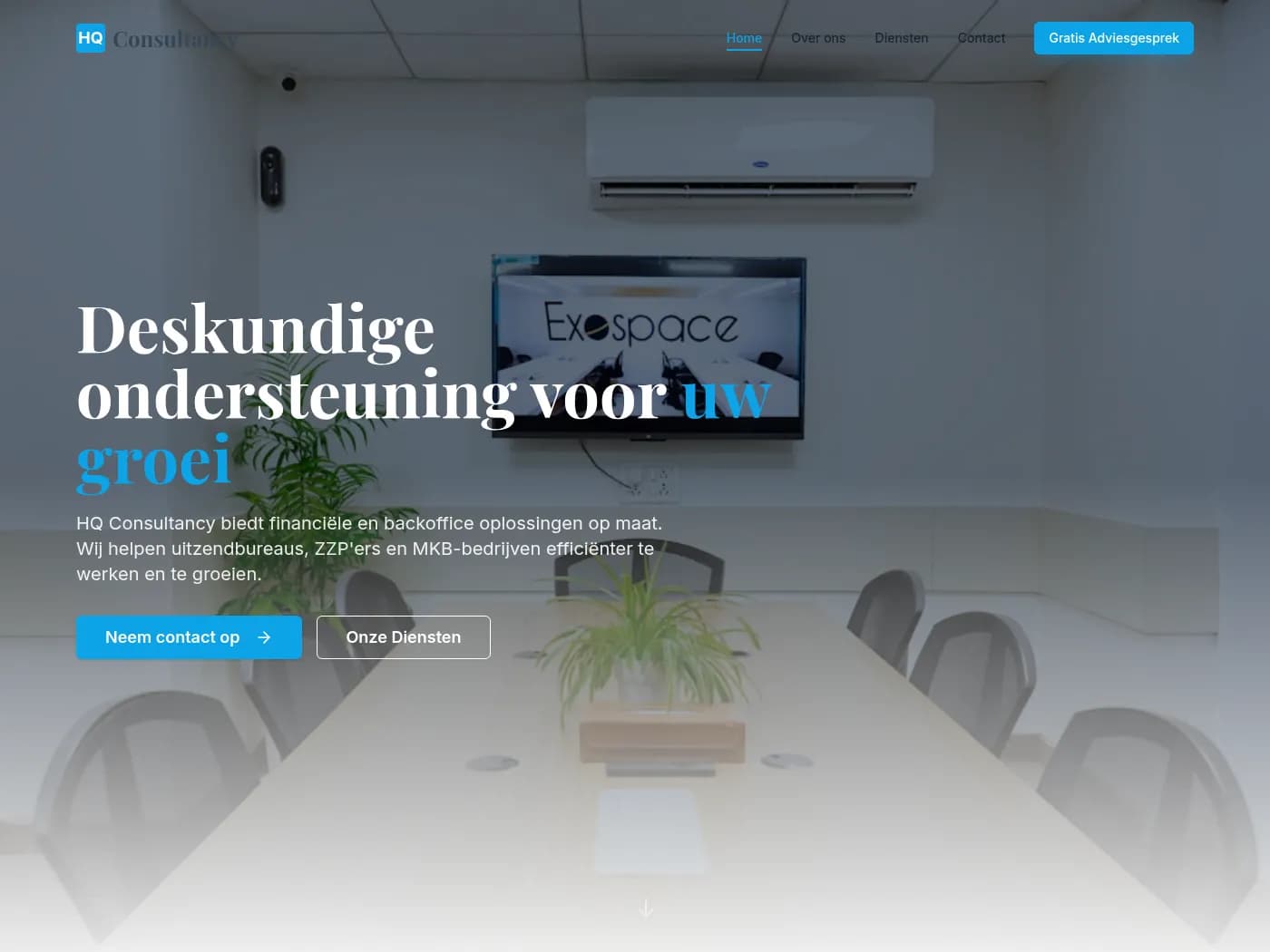 HQ Consultancy Website Next-Gen Clone