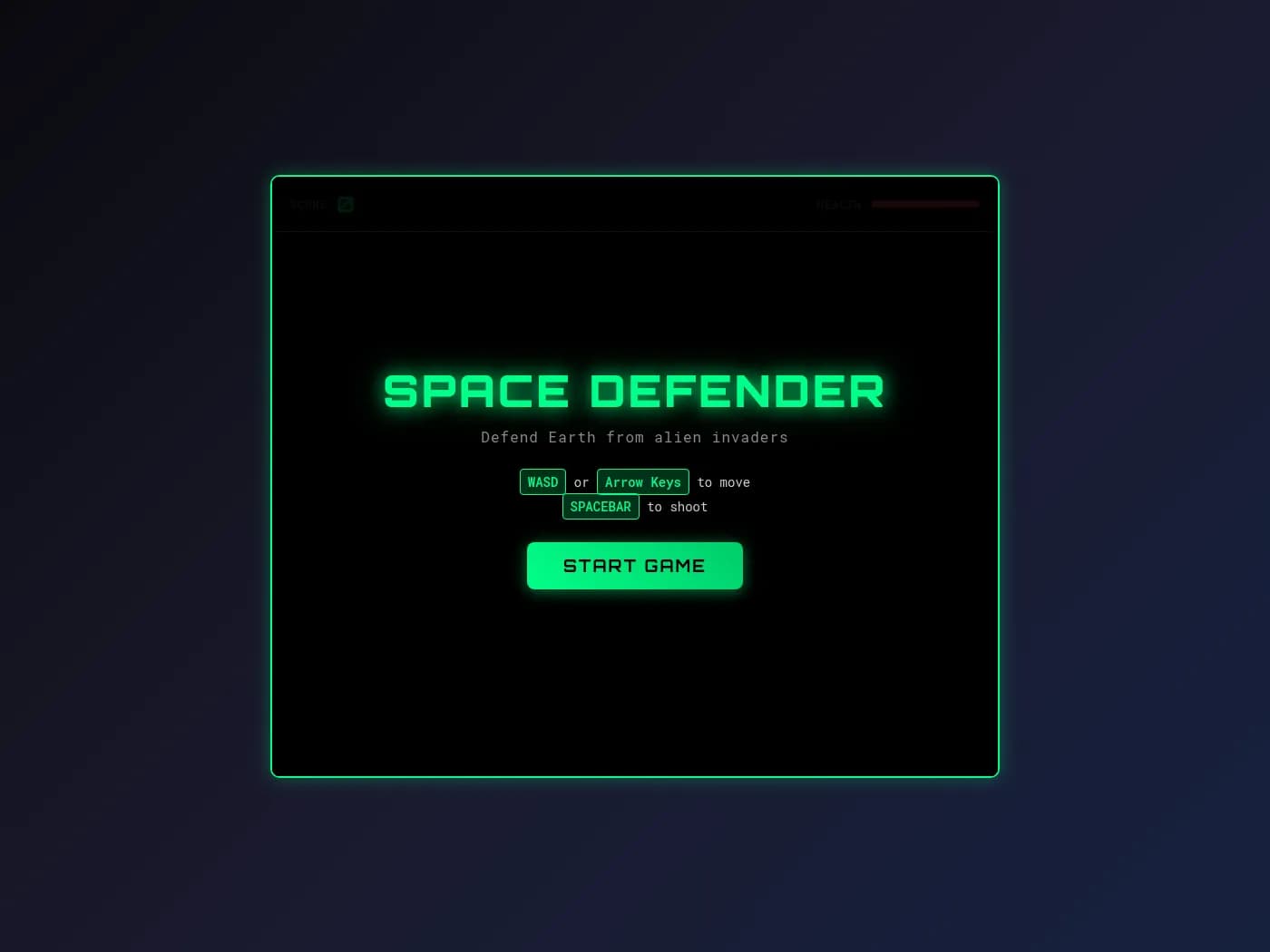 HTML5 Browser Game Starter Kit
