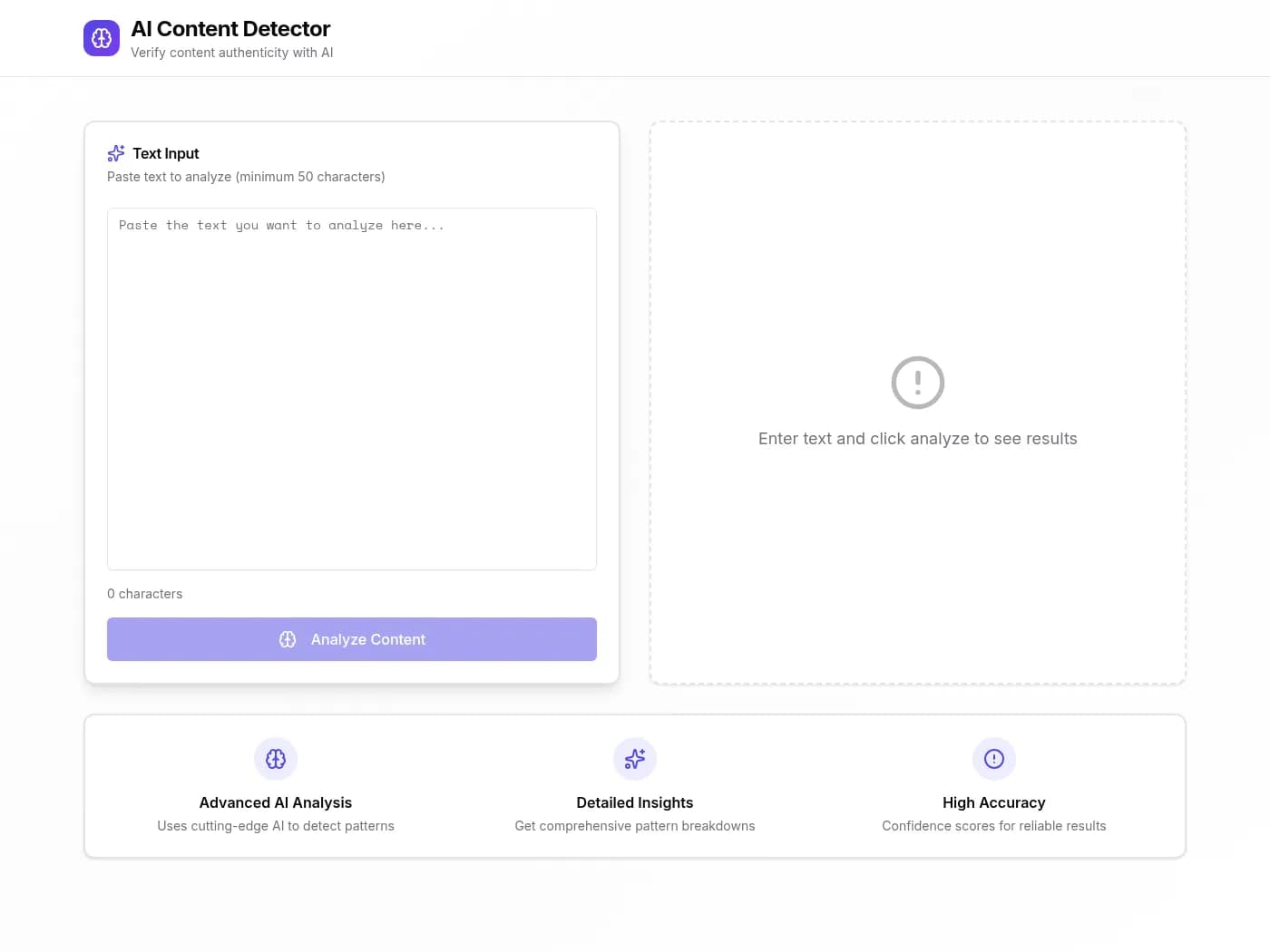 Human or AI Content Detector
