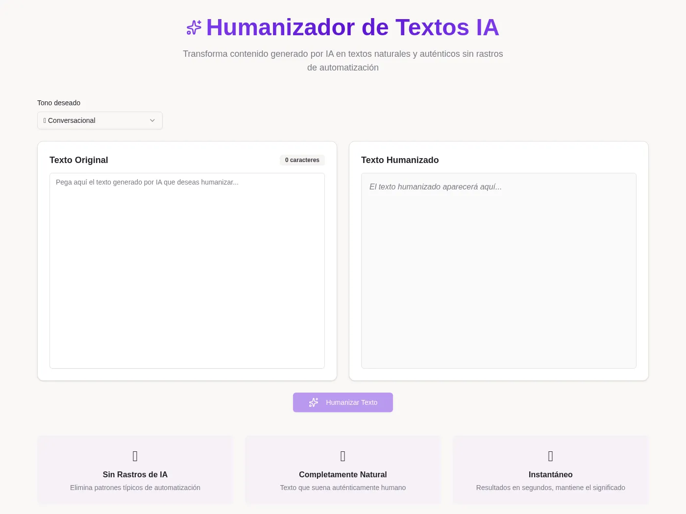 Humanizador de Textos IA