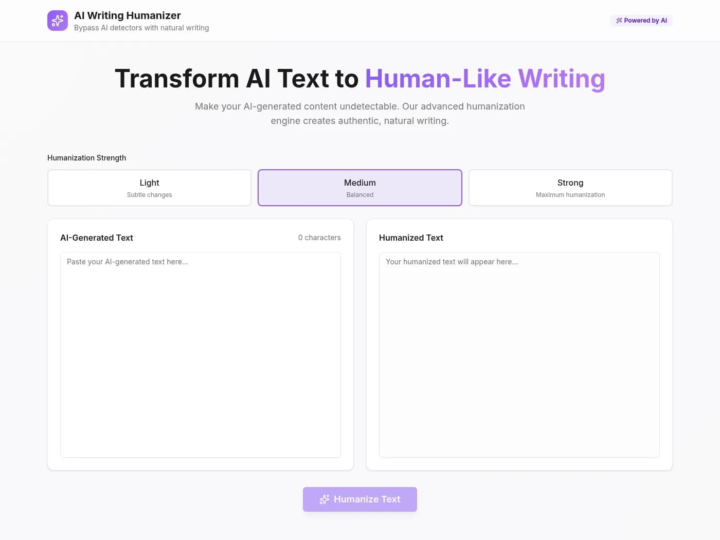 Human-like AI Writing Generator and Detector Bypasser