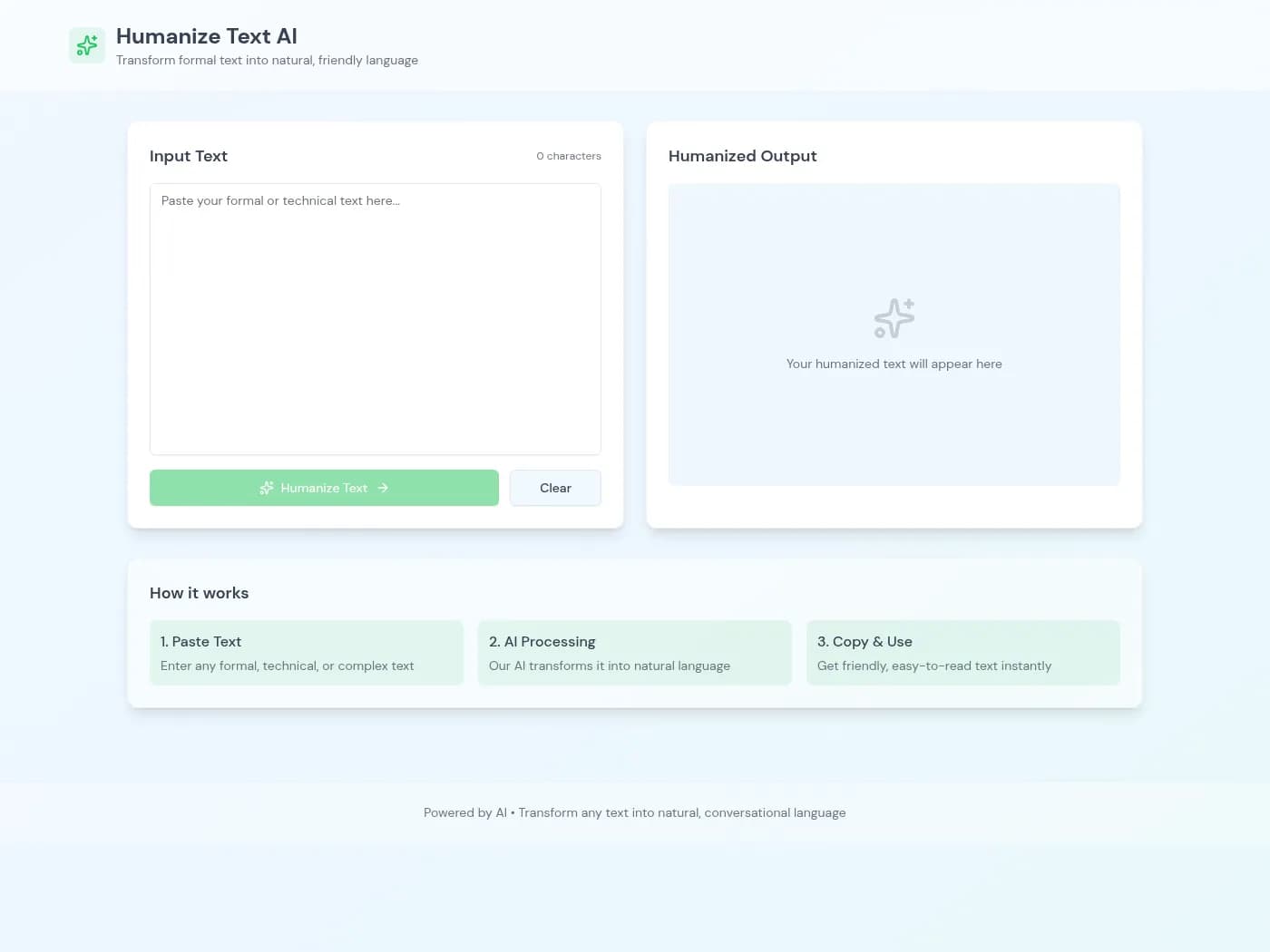 Humanize Text AI