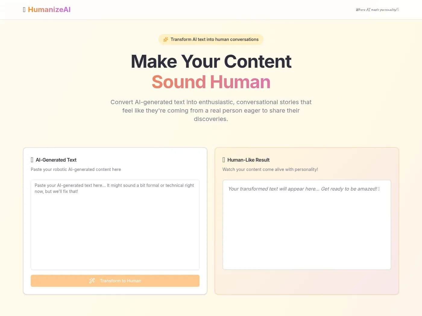 HumanizeAI: Conversational Content Rewriter for Engaging Storytelling